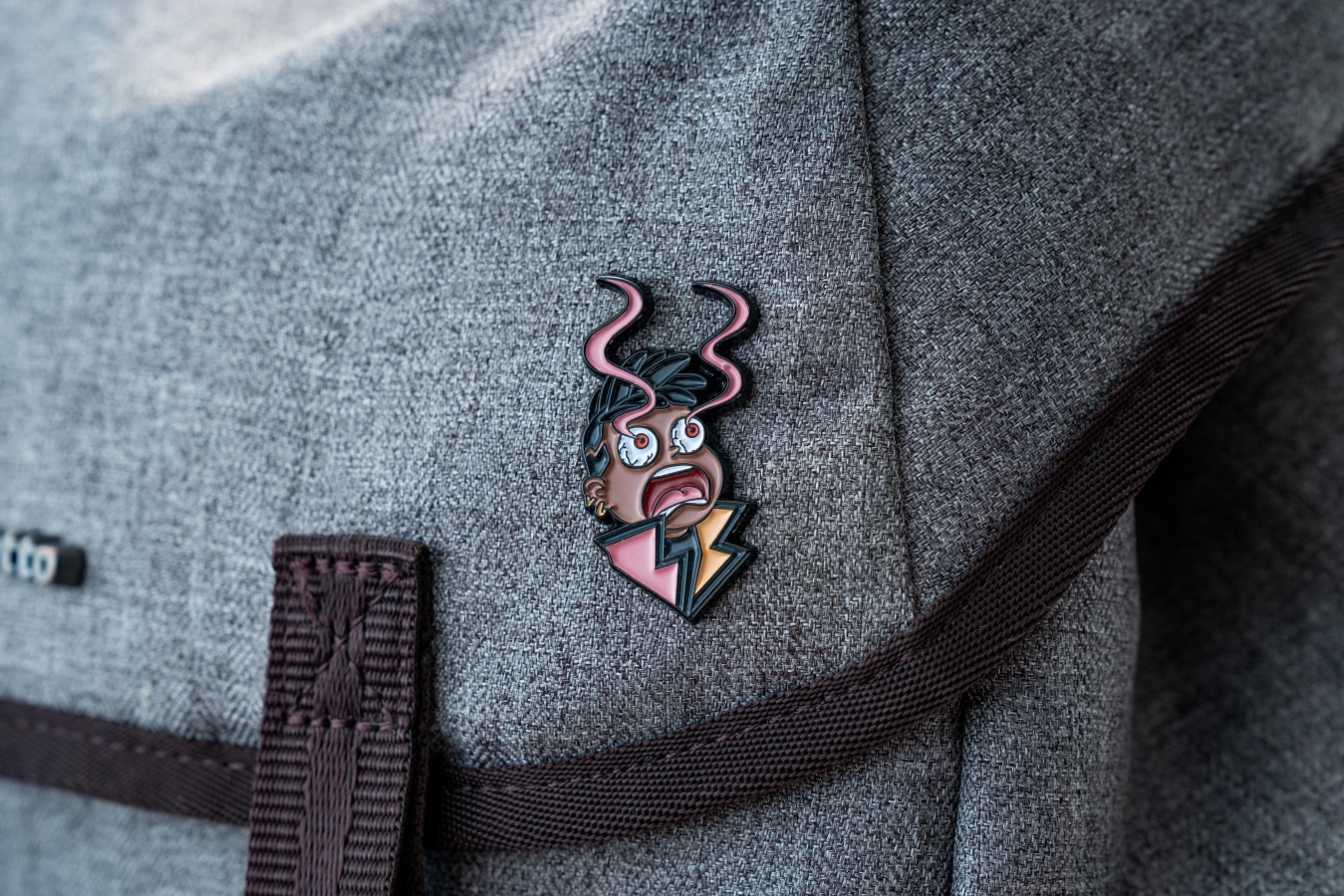 Valorant Enamel Pin - Brimstone