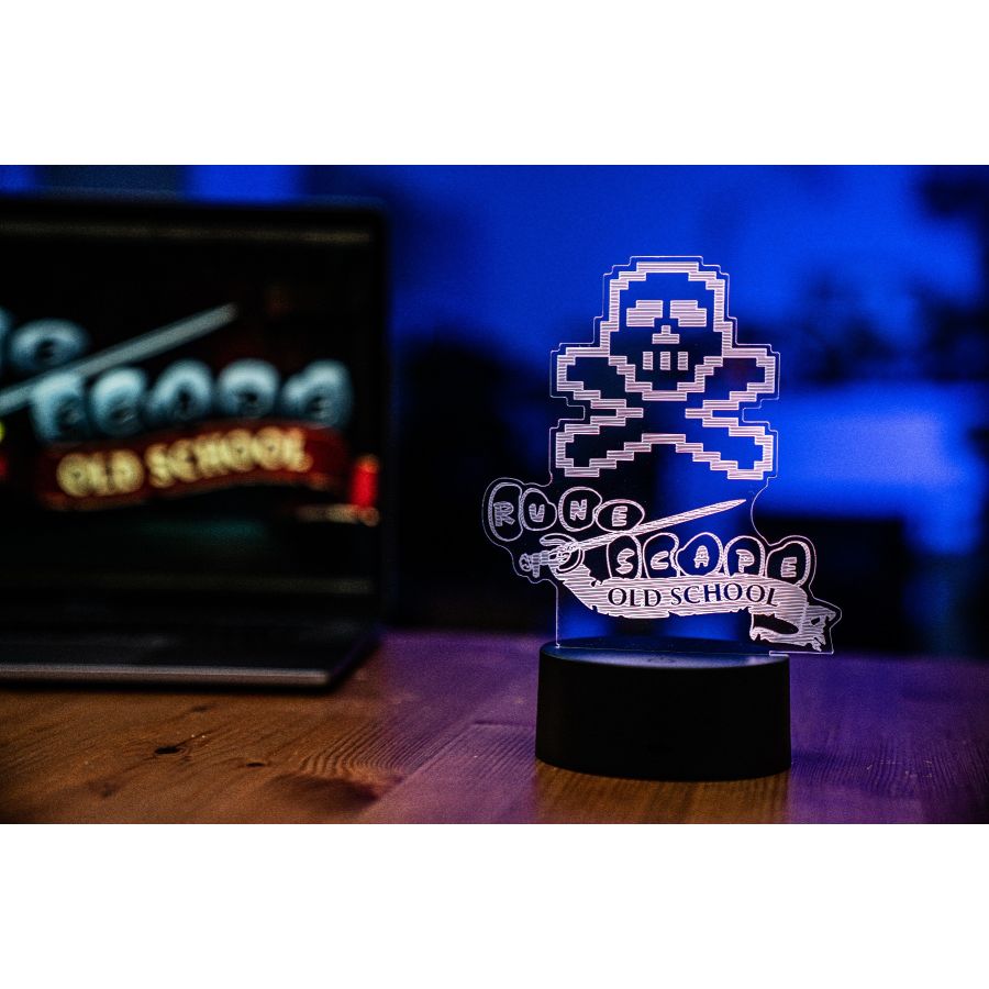 Runescape Old School - Acrylic LED Light | Amazing LEDs for Gamers and ...