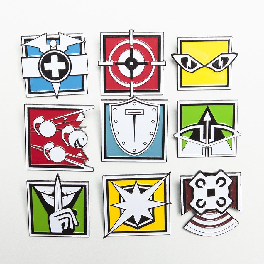 Six Siege - Pin Pack 3 - Six Collection