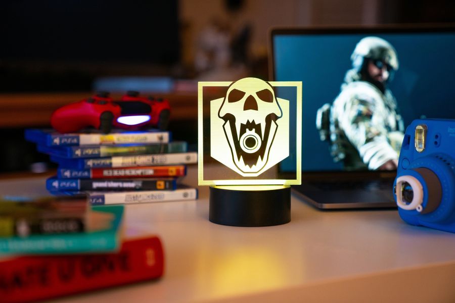 Six Siege Acrylic Light - Blackbeard