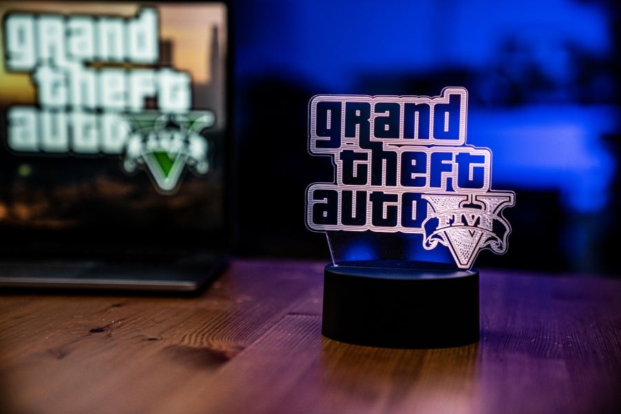 GTA 5 - Acrylic LED Light - Grand Theft Auto