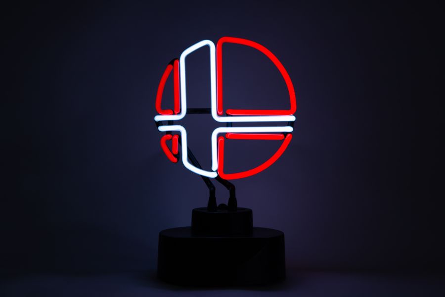 Smash Bros Neon Light - Smash Ball
