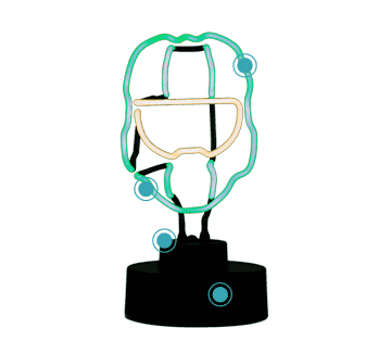 Halo Masterchief Neon Light -USB