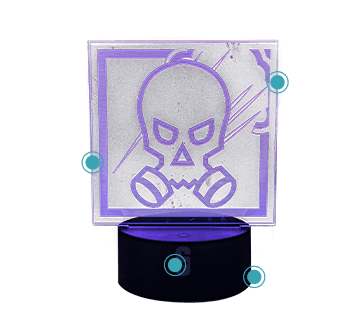 Six Siege Acrylic Light - Smoke